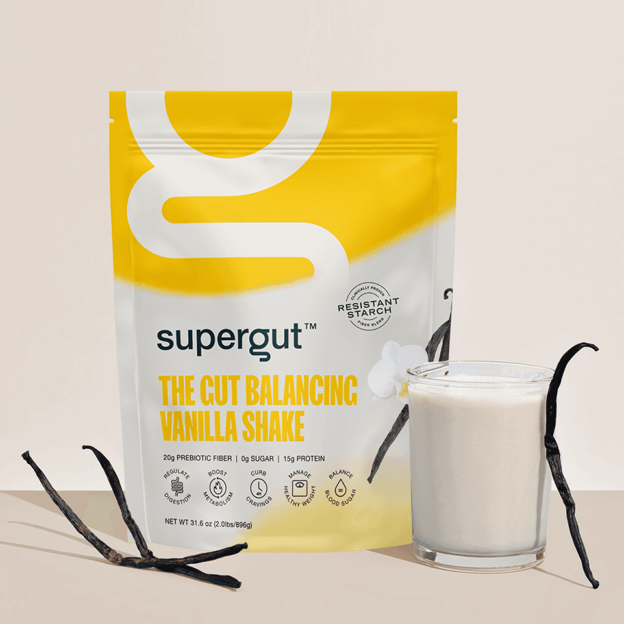 Supergut Prebiotic Resistant Starch Shake